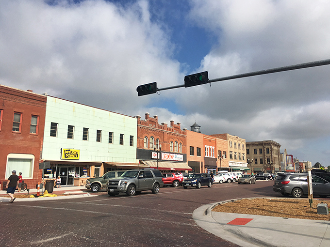 The famous "Watering Hole" windmill welcomes visitors to Alliance, where quirky attractions meet serious affordability.
