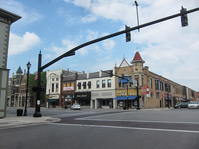 That classic Main Street architecture makes every walk feel like stepping into a Norman Rockwell painting.