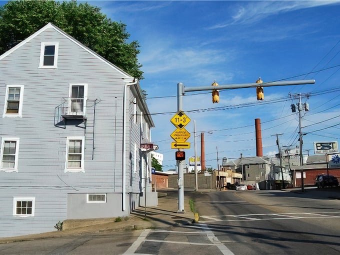 Historic brick buildings in Central Falls stand as monuments to the workers who built America, now reimagined for new generations.