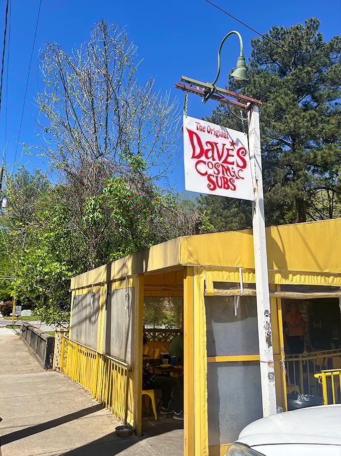 Dave's proves that sometimes the quirkiest exteriors hide the most down-to-earth delicious food inside.