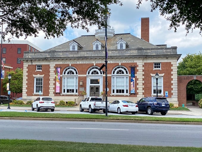 Greenwood&rsquo;s historic Arts Center and former federal building stands as a proud reminder of the city&rsquo;s architectural past.