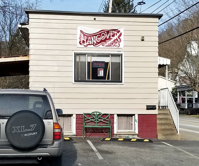 Don't judge this book by its cover&mdash;Hangover BBQ's modest exterior hides championship-worthy smoke skills.