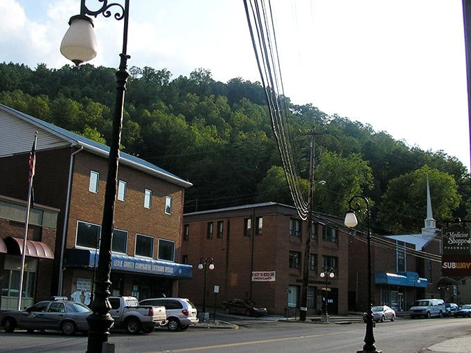 Those vintage lampposts add charm that no big-box store could ever dream of matching.