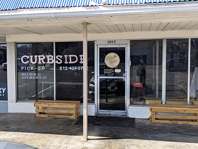 "Curbside Pickup Available" &ndash; modern convenience meets old-school sandwich craftsmanship at this Austin hidden gem.