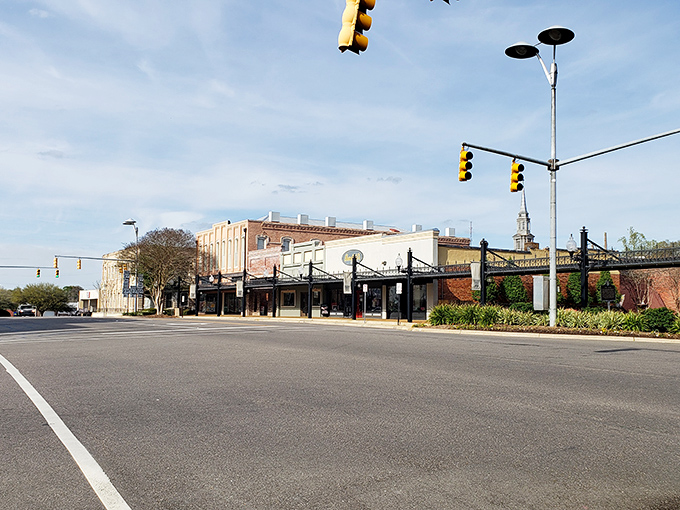 Main Street stretches toward endless possibilities without the endless rent payments of city living.