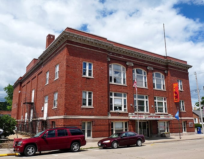 Historic buildings line Richland Center's streets like friendly neighbors, welcoming retirees with affordable shops and services.
