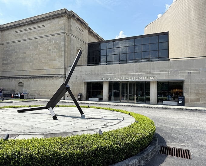 The Baltimore Museum of Art houses the world's largest Matisse collection. That striking sculpture out front is just an appetizer for the feast of creativity inside.