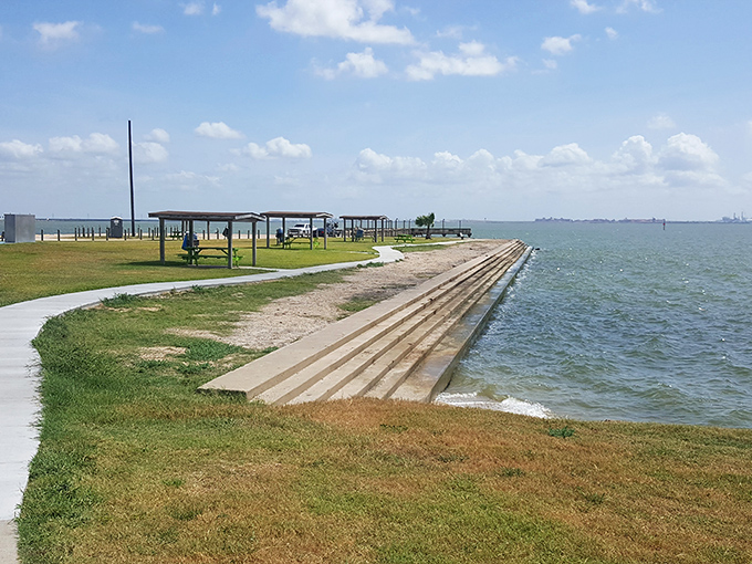 Bayfront steps leading straight into possibility&mdash;where retirement means wading into new adventures rather than just wading through paperwork.