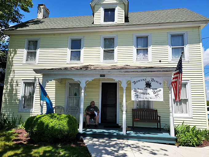 The Bowers Beach Maritime Museum preserves the town's seafaring heritage in this classic Delaware home. History with a front porch &ndash; exactly as it should be.
