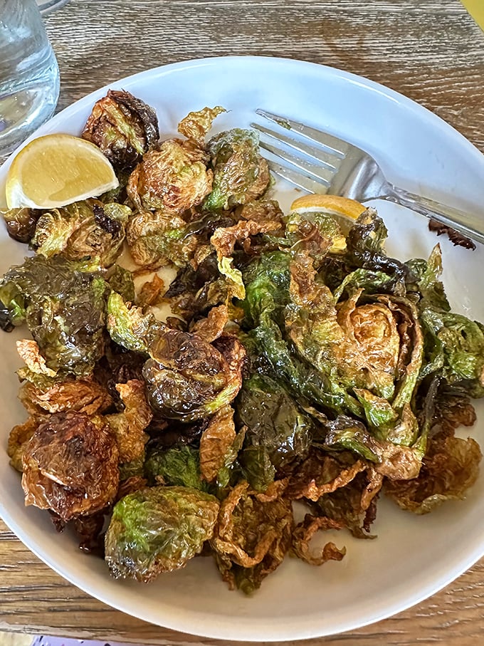 Brussels sprouts that could convert even the most dedicated vegetable skeptic. Crispy, caramelized edges that make you wonder why you ever feared them as a child.