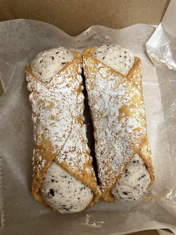 These cannoli aren't just dessert&mdash;they're edible high-fives from Italian culinary tradition, with cream so fresh it practically introduces itself.
