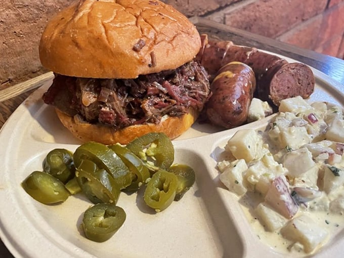 A sandwich that requires no introduction&mdash;just napkins. This chopped brisket masterpiece makes first dates memorable for all the right (messy) reasons.