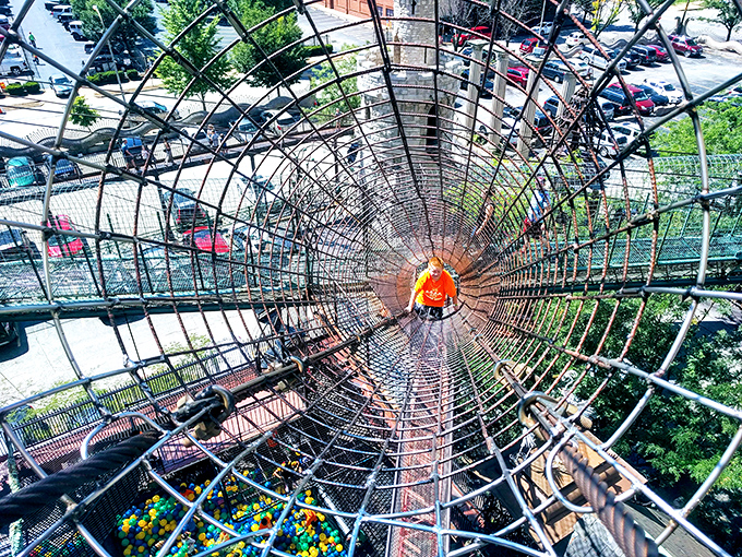 City Museum's outdoor playground isn't for the faint of heart&mdash;it's where adults remember what childhood felt like and kids think they've discovered Wonderland.