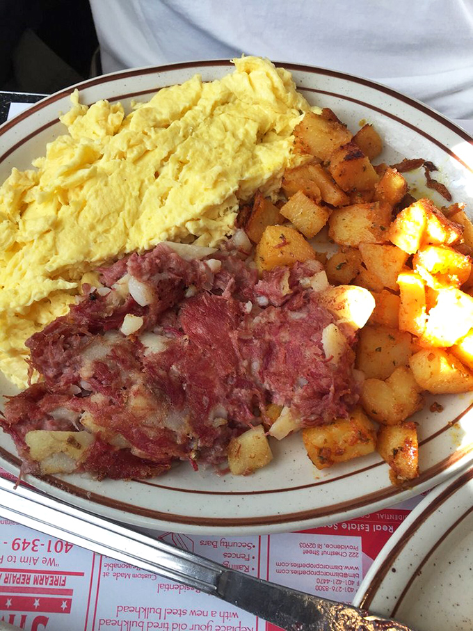 This isn't your cafeteria's corned beef hash &ndash; this is the real deal, with those crispy edges that make breakfast enthusiasts weak at the knees.