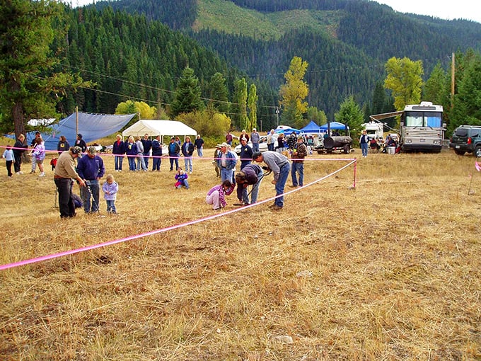 A community gathering in the shadow of pine-covered mountains&mdash;where small-town Idaho shows that "social networking" worked just fine before the internet.
