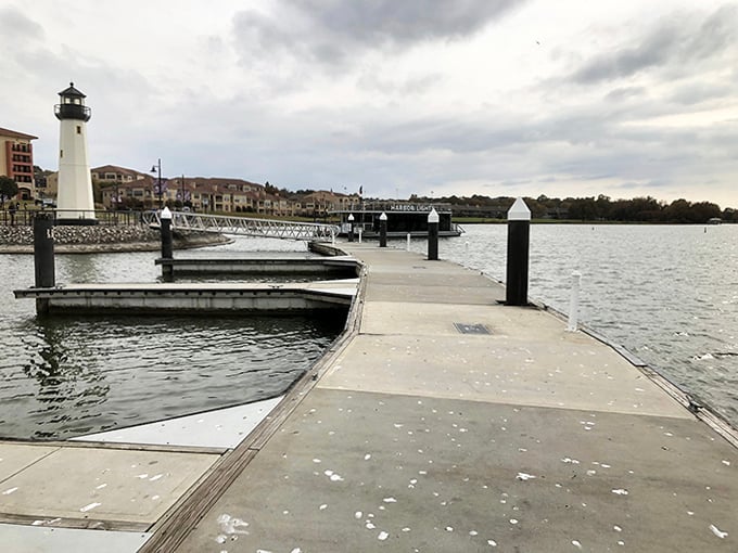 The concrete runway to the lighthouse offers a moment of contemplation&mdash;and excellent Instagram opportunities for the social media savvy.
