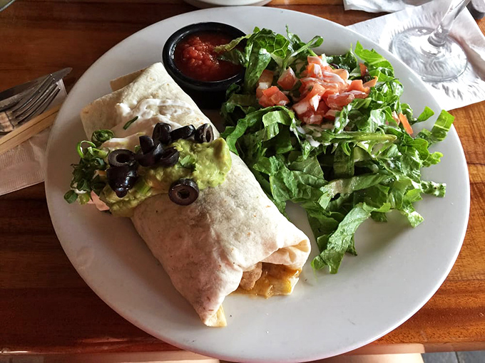 Fresh ingredients wrapped with care &ndash; this burrito brings Hawaii's bounty together with a side of greens that aren't just for show.