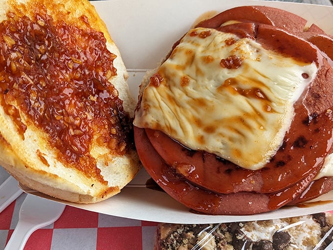 The fried bologna sandwich: childhood nostalgia that grew up, went to culinary school, and came back to show off what it learned.