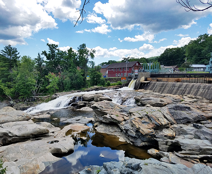 The glacial potholes &ndash; nature's own sculpture garden 14,000 years in the making. Talk about patience paying off with spectacular results!