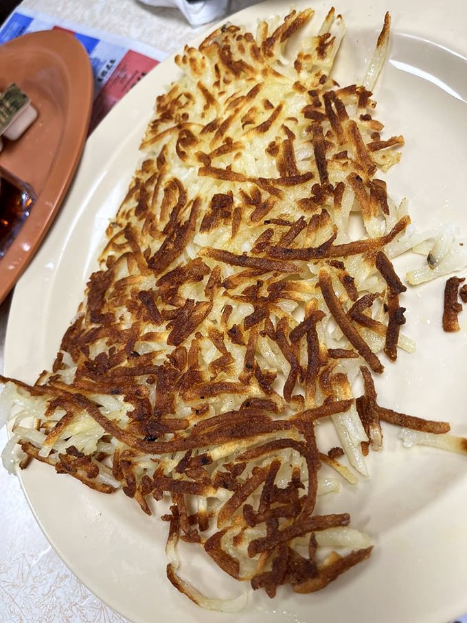 Hash browns with the perfect crisp-to-tender ratio. These golden-brown beauties are what potato dreams are made of.