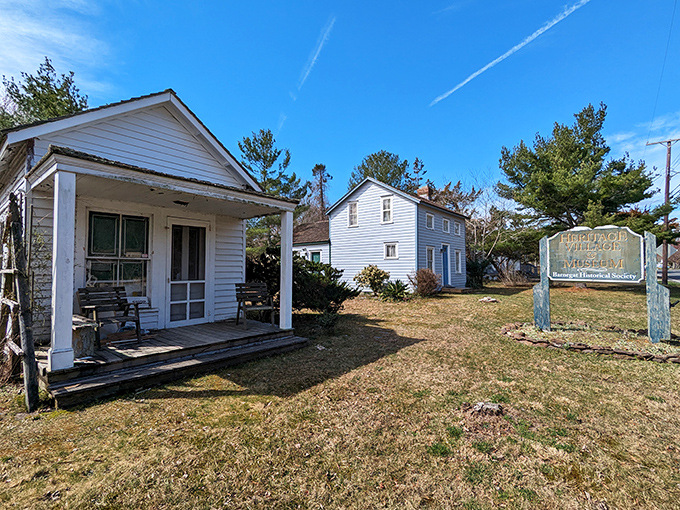 The Heritage Village Museum captures Barnegat's maritime past, where historic buildings stand as time capsules of coastal New Jersey life.