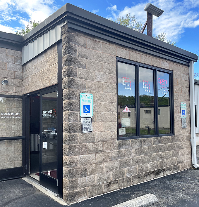 This unassuming stone building houses Invertase Brewing Company, proving that great craft beer experiences don't require fancy zip codes or Manhattan prices.