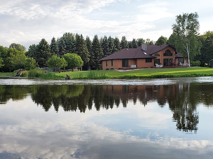 Lakeside living, North Dakota style. Where the water reflects the sky and property taxes won't make you weep.