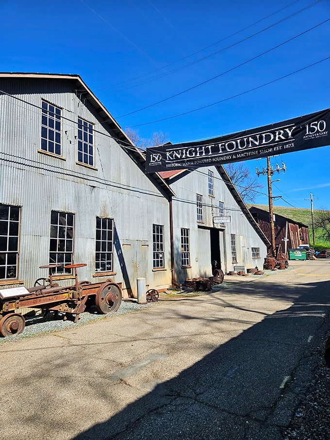 Knight Foundry isn't just preserved&mdash;it's alive with industrial heritage, where America's manufacturing soul still hums beneath corrugated metal.