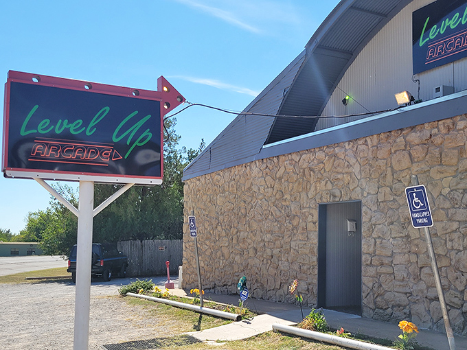 Level Up Arcade brings retro gaming to Guthrie's historic landscape, where Pac-Man meets prairie in the most delightful way.