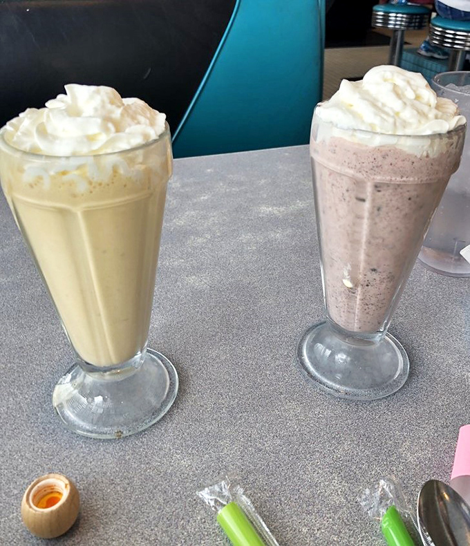 Two milkshakes, infinite possibilities. The perfect thickness that makes you work for it&mdash;like all good things in life should.