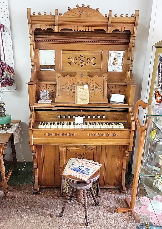 This isn't just a piano; it's a Victorian time capsule with keys that have played melodies across generations.