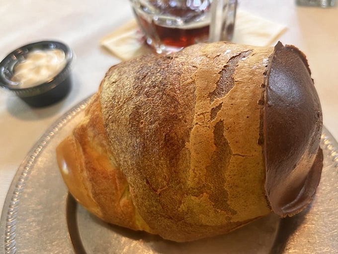 The popover at Anton's isn't just bread &ndash; it's an architectural marvel with a crispy exterior giving way to a steamy, airy interior. Carb heaven has an address.