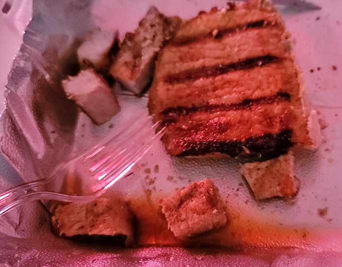 That cross-hatch grill mark perfection isn't just for show—it's the signature of a kitchen that knows exactly what it's doing.