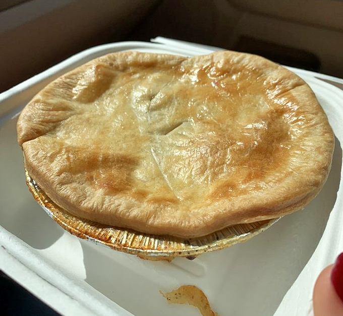 This golden-topped pot pie isn't just comfort food&mdash;it's edible architecture with a flaky dome protecting savory treasures within.