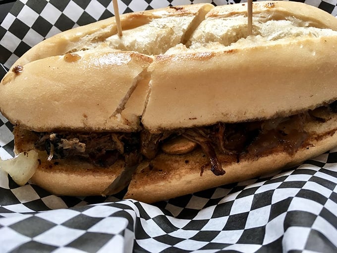 This sandwich isn't messing around. It's what would happen if pot roast decided to dress up and go somewhere fancy.