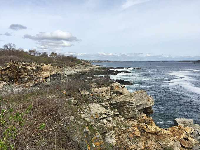 Layer upon layer of geological drama. These ancient rocks have been perfecting their pose for millions of years&mdash;talk about commitment to the aesthetic!