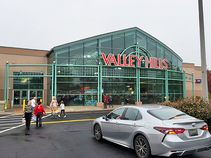 Valley Hills Mall stands as retail therapy central, where shopping bags multiply faster than excuses for "just one more store."
