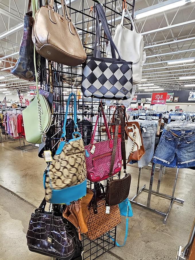 Designer bags without designer price tags&mdash;the handbag section is where fashion meets fiscal responsibility in perfect harmony.