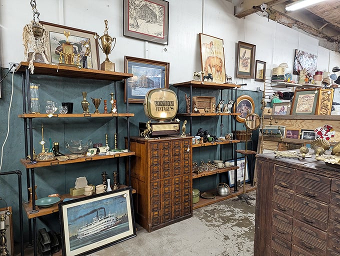Not just shelves of stuff, but carefully curated time capsules telling stories of Kentucky's past through everyday objects.