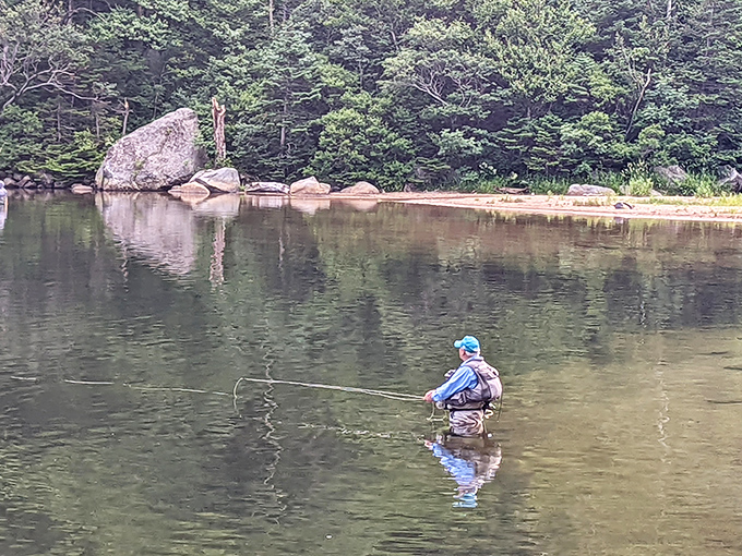 The patient angler knows the truth&mdash;catching nothing in a place this beautiful still beats catching everything anywhere else.