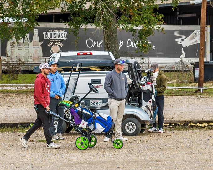 Golf in Louisiana: where your swing might be rusty, but at least you're not shoveling snow in February.