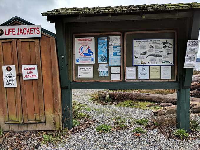 The information board &ndash; where safety meets education, and where smart visitors spend five minutes before adventuring for five hours.