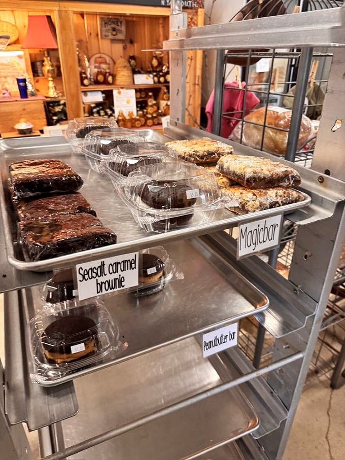 Seasalt caramel brownies and magic bars that live up to their name. Resistance is futile when faced with this display of homemade decadence.