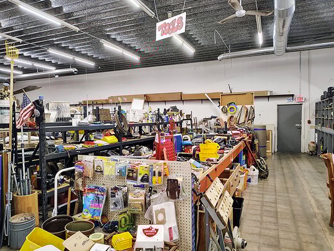 Organized chaos at its finest &ndash; navigating these aisles feels like a game show where every contestant wins affordable home goods.