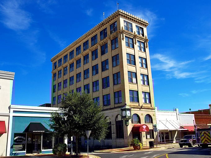 Andalusia's historic building stand tall, having witnessed generations of residents finding affordable happiness in this charming town.