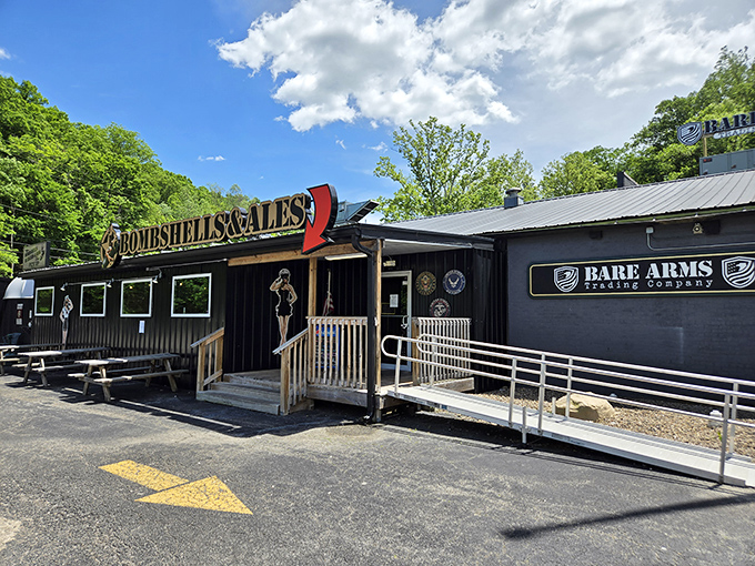 Don't let the no-nonsense exterior fool you &ndash; inside this black building lies a wonderland of smoky, tender BBQ treasures.