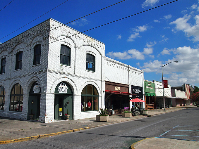 Eunice's historic buildings frame a downtown where Cajun culture thrives without the tourist crowds of more famous spots.