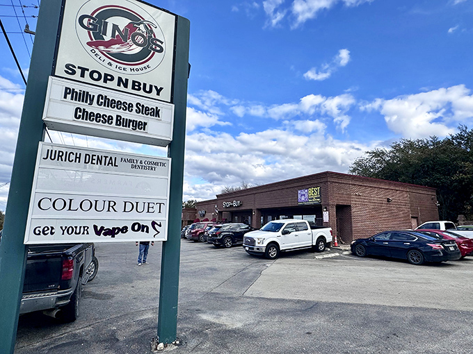 Gino's proves the old adage: never judge a sandwich by its convenience store location. Those Philly cheesesteaks are worth the detour!