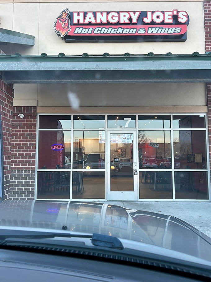 "Hangry Joe's" - finally, a restaurant that understands the universal struggle of being hungry and angry simultaneously.