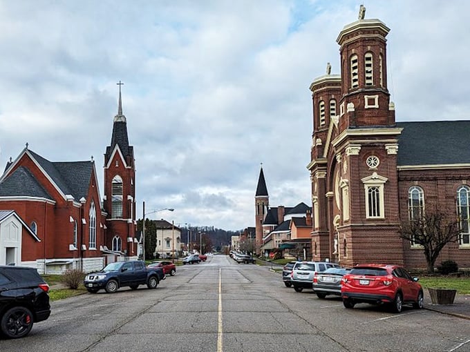 The Royal Theater marquee adds a splash of vintage glamour to Ironton's streetscape. Some things just get better with age!